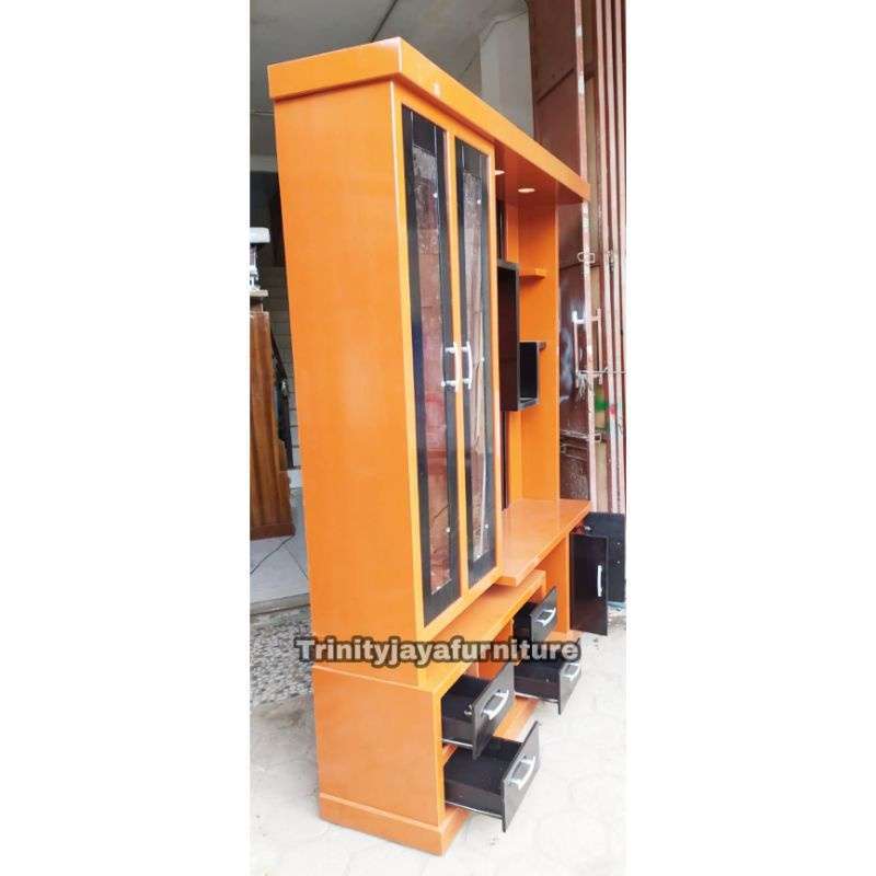 Jual Bufet Partisi Tv Minimalis Sekat Ruangan 1 Sisi ...