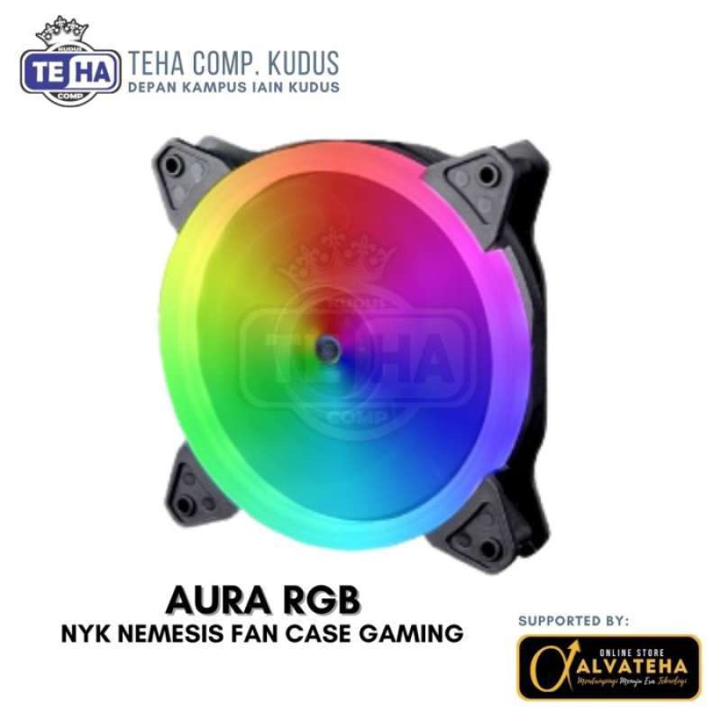 Promo Fan Casing Rgb 12Cm Kipas Cpu Nyk Led Kipas Casing Pc Komputer ...