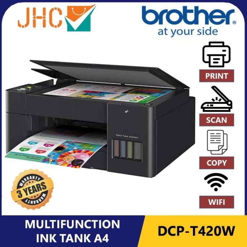 Jual Brother Printer Dcp T W Ink Tank Warna Multifungsi Wifi T Di Seller Junhua Computer