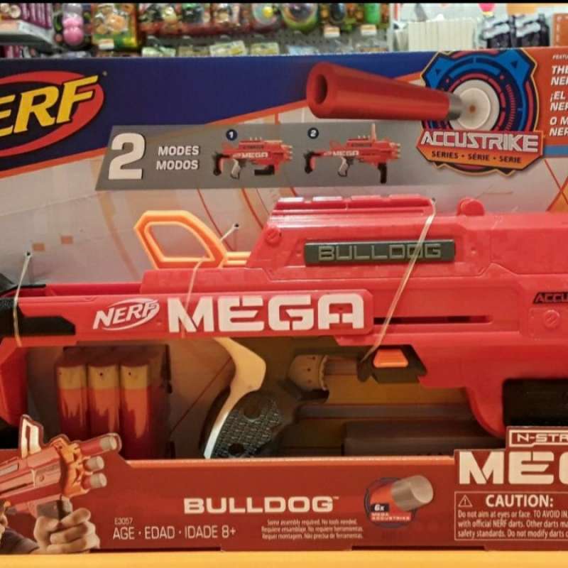 Promo Hasbro Nerf Accu strike mega bulldog Diskon 23% di Seller Indah ...