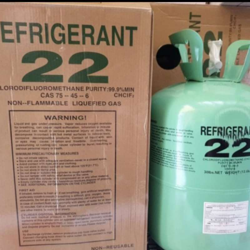 Promo Tabung Freon R22 + Isi Freon 1Kg Diskon 26% di Seller Borden ...
