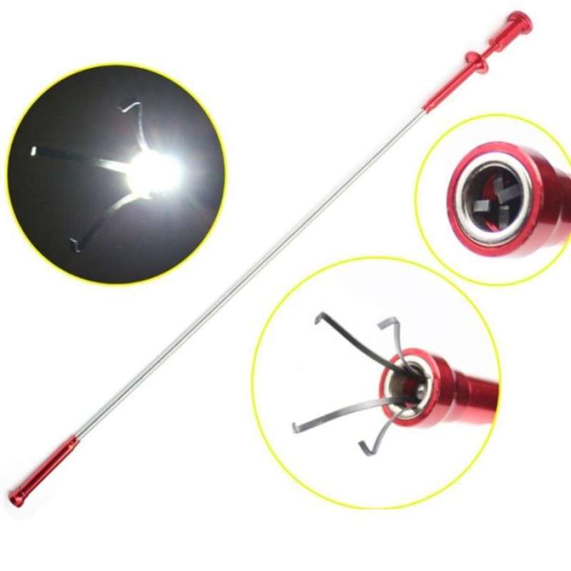 Promo Ready Kool Alat Pengambil Barang Magnetik 4 Cakar Flexible Dengan ...