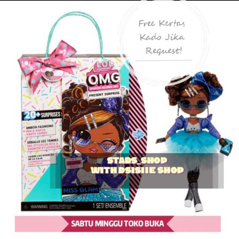 Jual Lol Surprise Omg Present Surprise Miss Glam Fashion Doll Original Di Seller Kim Nona Shop ...
