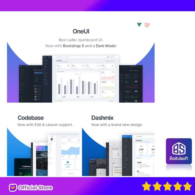 Promo APPUI - WEB APP BOOTSTRAP ADMIN TEMPLATE BY BAITULSOFT Diskon 99% di Seller Baitulsoft ...