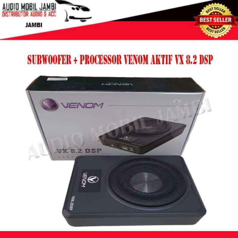 Jual SUBWOOFER + PROCESSOR VENOM AKTIF VX 8.2 DSP SUBWOOFER KOLONG AKTIF di Seller Audio Mobil ...