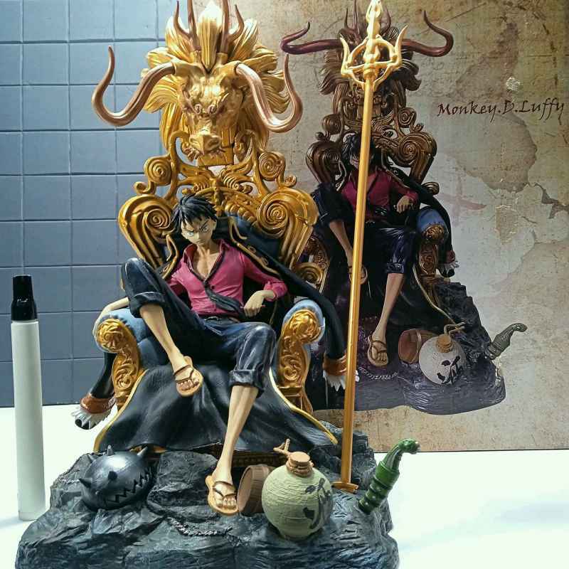 Jual Mainan Static Figure One Piece Monkey D Luffy With The Dragon Seat ...