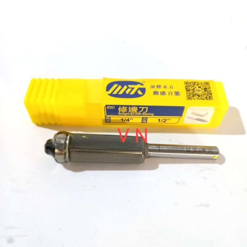 Promo MATA ROUTER/PROFIL 12 MM RODA/STRAIGHT BIT WITH BEARING CHUAN MU ...