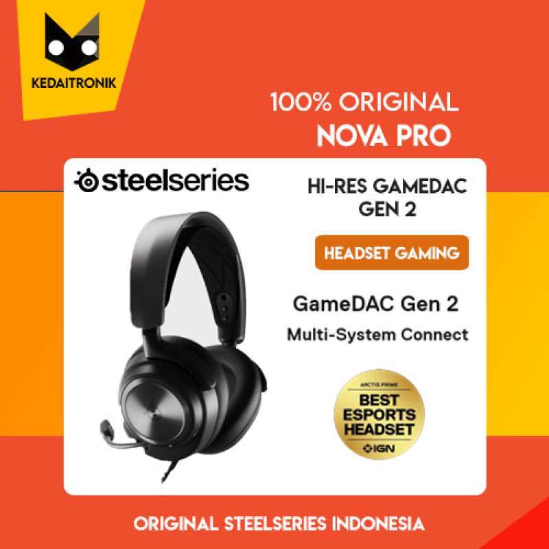 Promo Steelseries Arctis Nova Pro Gaming Headset Hi-res Gamedac Gen 2 ...