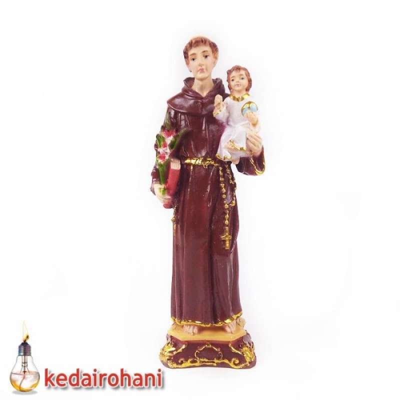 Promo Patung Santo Antonius Bunga Gendong Bayi Yesus 21cm Devosi Rohani ...