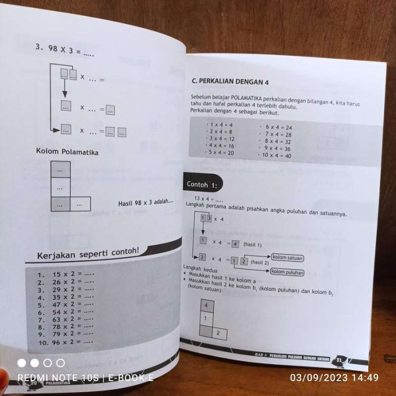 Jual Buku Pendidikan Pola Matematika Teknik Menghitung 186 Hal Di ...