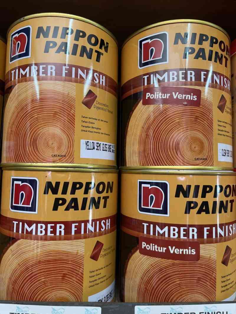 Promo Politur Nippon Timber Finish 1Kg Diskon 23% di Seller Sumber ...