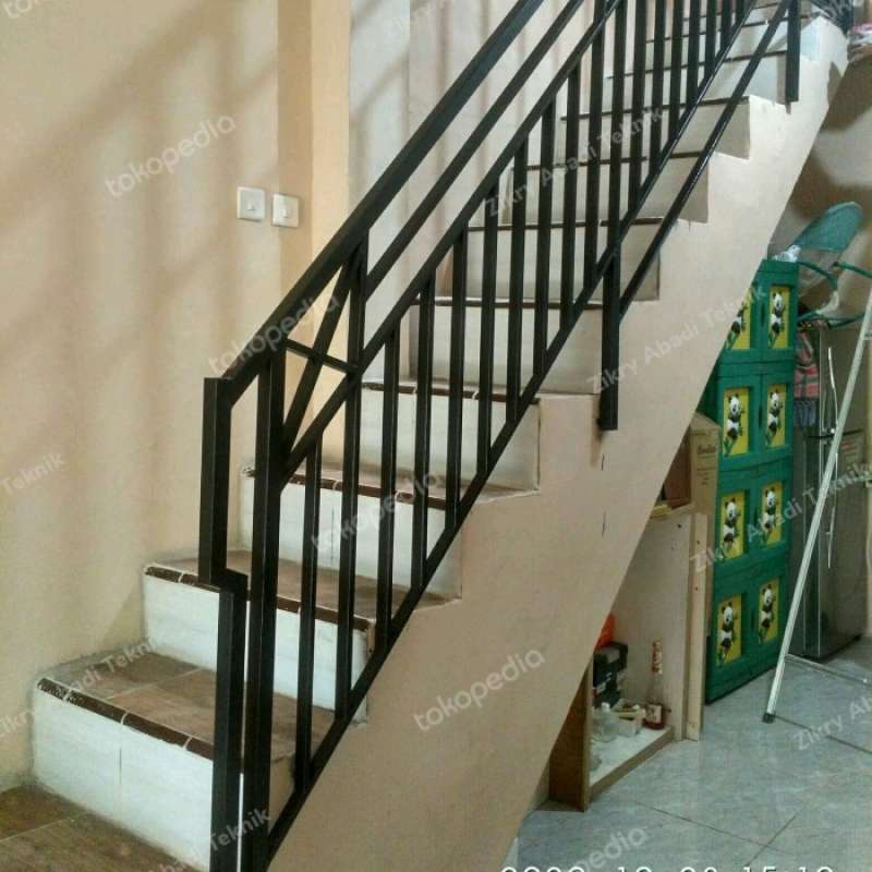 Promo Railing Tangga Minimalis Besi Railing Tangga Besi Pegangan Tangga Diskon 23% Di Seller ...