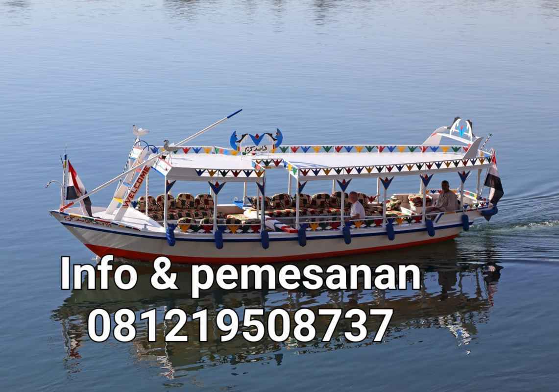 Jual Perahu kapal wisata fiber kapasitas 15 - 20 orang termurah di ...
