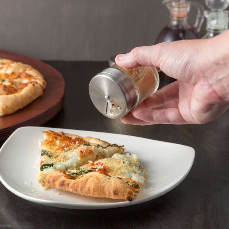 Jual Salt Pepper Spice Ingredient Shaker Canister Jar Rotating ...