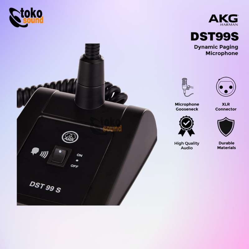 Jual Akg Dst99s - Dynamic Paging Microphone Di Seller Tokosound ...