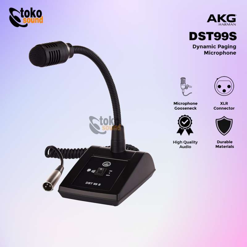Jual Akg Dst99s - Dynamic Paging Microphone Di Seller Tokosound ...