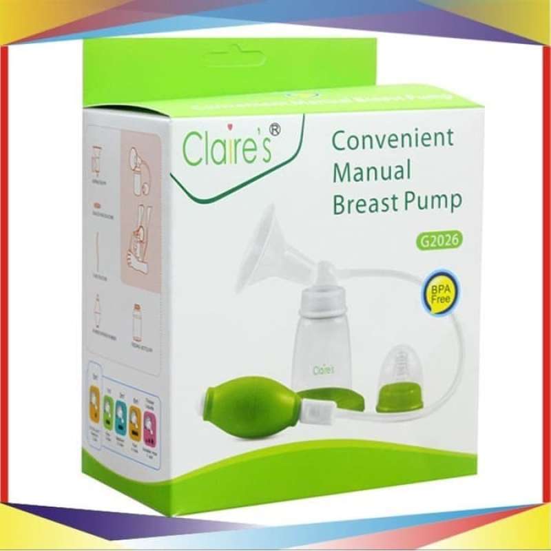 Promo Pompa Susu Manual Claries -G2026 Breast Pump Diskon 27% di Seller ...
