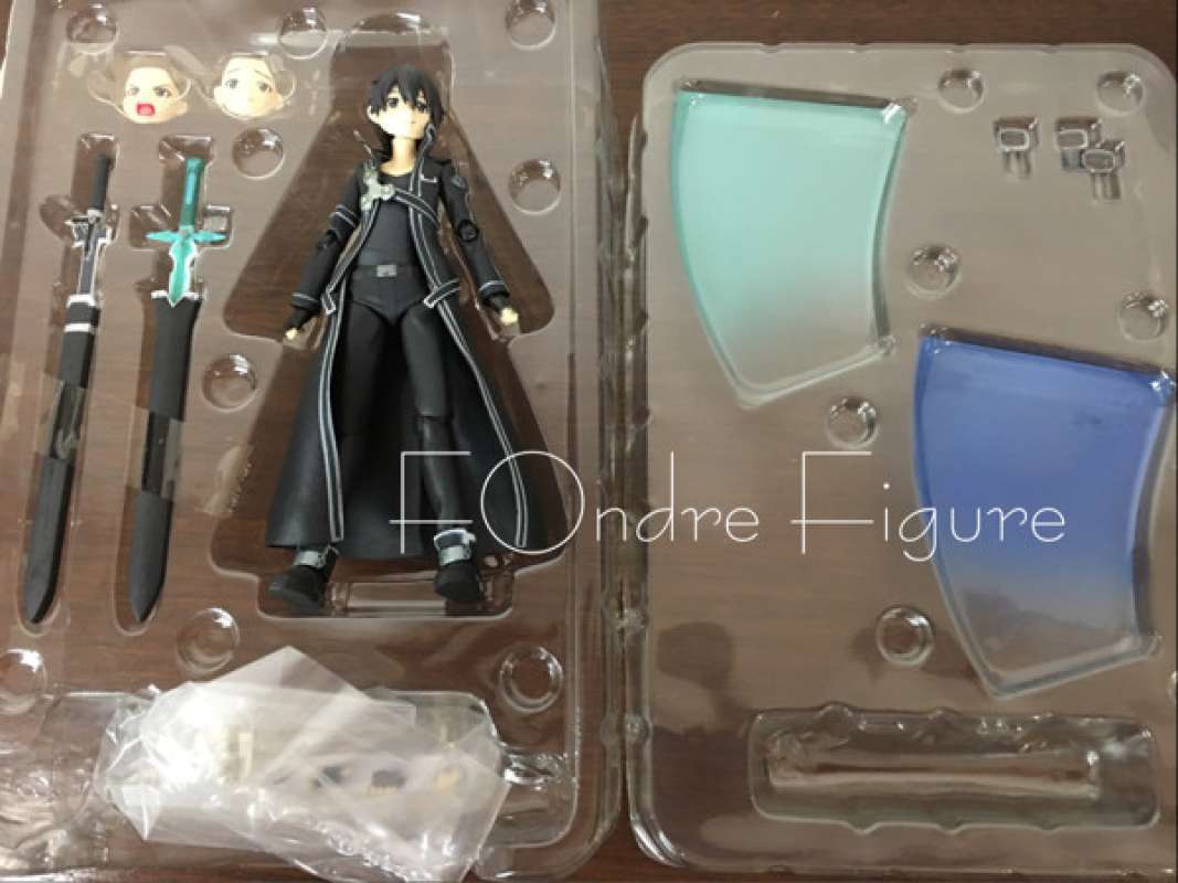 Promo FIGMA 174 KIRITO SWORD ART ONLINE MAX FACTORY ACTION FIGURE S ...