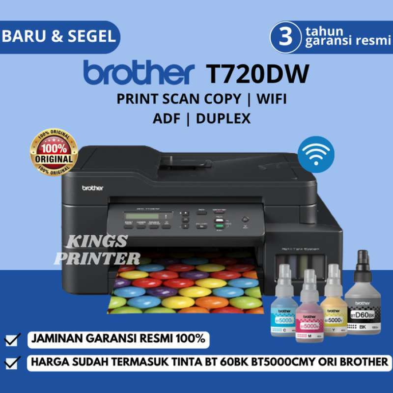 Promo Brother Dcp T Dw Ink Tank All In One Printer Diskon Di Seller Safka Store Mekarsari
