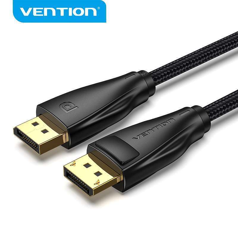 Promo Vention Kabel Dp Display Port Male To Male 8k 4k Uhd Hdr 240 ...