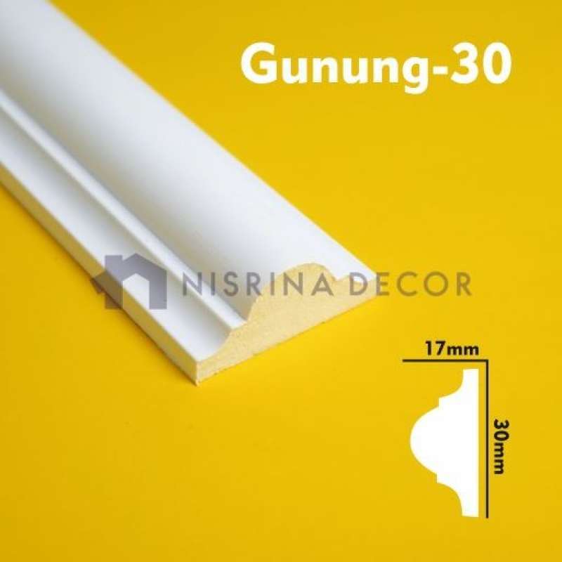 Promo Wall Moulding Premium / List Dinding / List Profil / Wainscoting ...