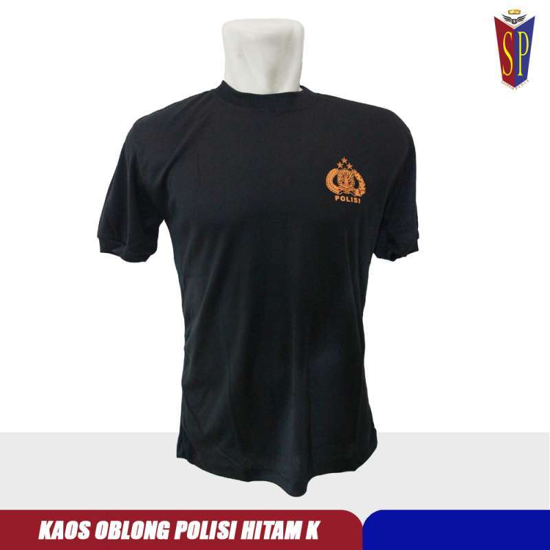Jual Kaos Polisi Logo Hitam - Kaos Dalam Polisi Logo Di Seller Satpam ...