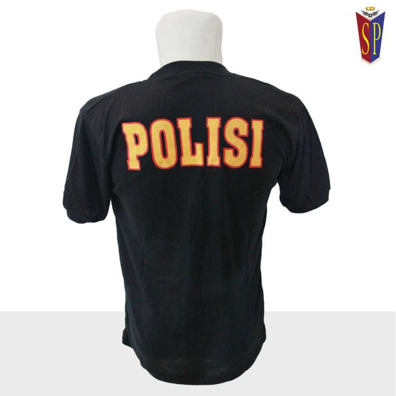Jual Kaos Polisi Logo Hitam - Kaos Dalam Polisi Logo Di Seller Satpam ...