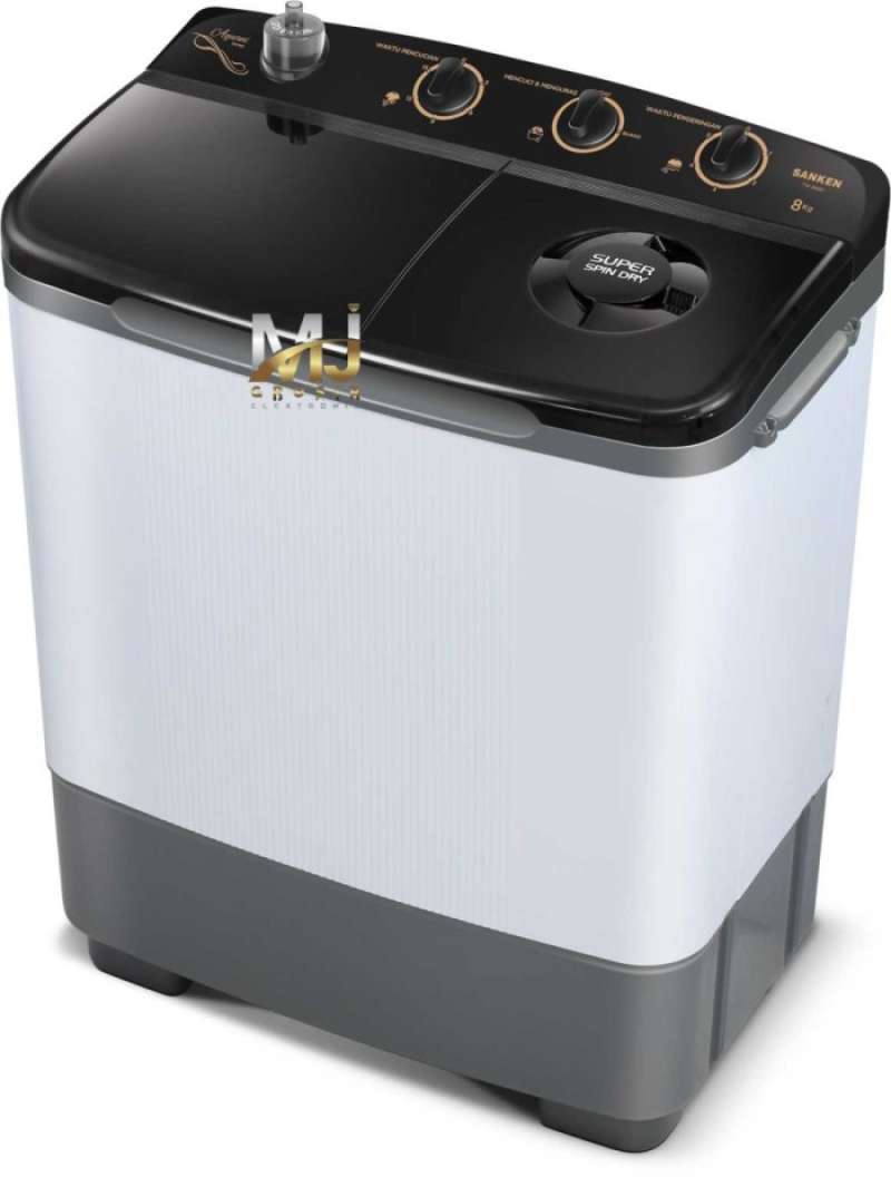 Promo Mesin Cuci Sanken Tw 8900 Bk 8kg 2 Tabung Tw8900bk X-tor Diskon ...