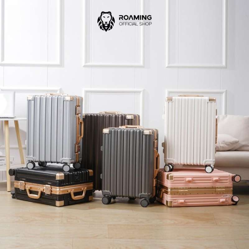 Jual Roaming Koper Kabin & Bagasi List Titanium R077 - Black - 20 Di ...