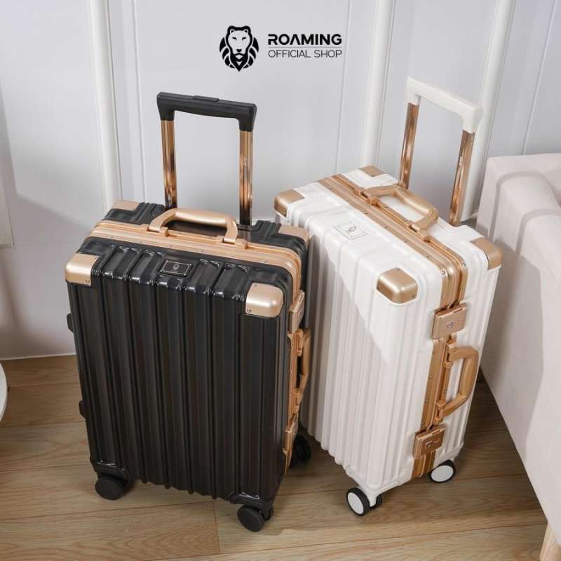 Jual Roaming Koper Kabin & Bagasi List Titanium R077 - Black - 20 Di ...