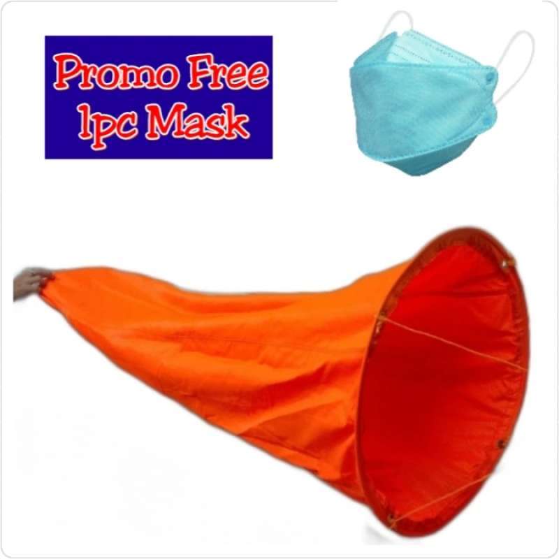 Promo Petunjuk Arah Angin/ Wind Shock 60x1.5m X 30 Diskon 23% Di Seller ...