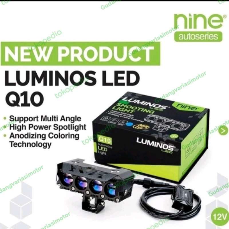 Promo Luminos Led Q10 Harga Satuan, Lampu Tembak Laser Super Terang ...