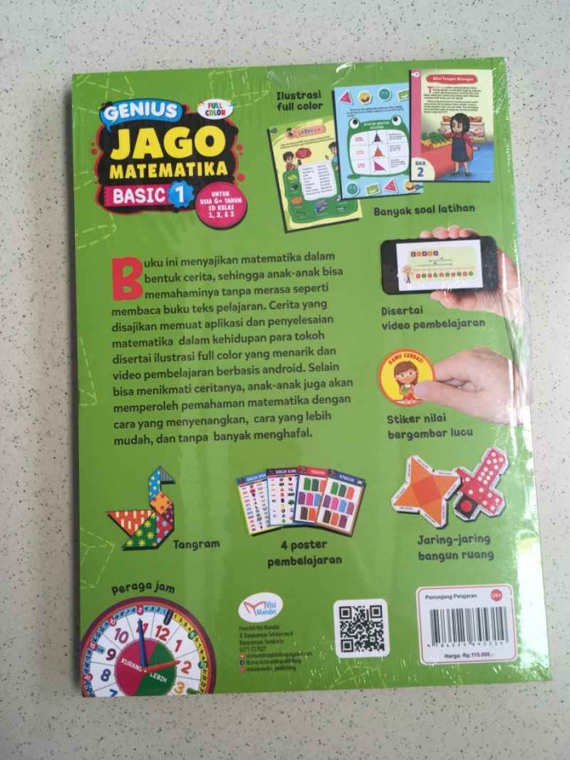 Promo Buku Anak Genius Jago Matematika Basic 1 Diskon 28% Di Seller ... Promo Buku Anak Genius Jago Matematika Basic 1 Diskon 28% Di Seller ...