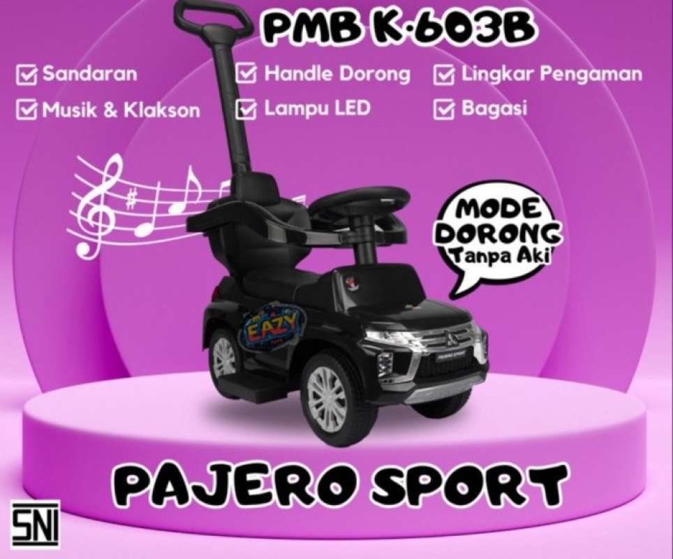 Promo Mobil Anak Bisa Dinaiki Pmb Toys Mainan Mobil Dorong Anak Fitur ...