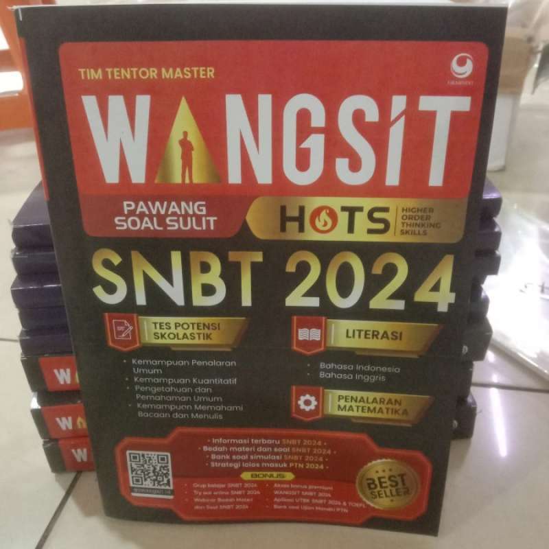 Jual Buku Wangsit Hots Snbt 2024 Tes Potensi Skolastik Di Seller Hachi ...