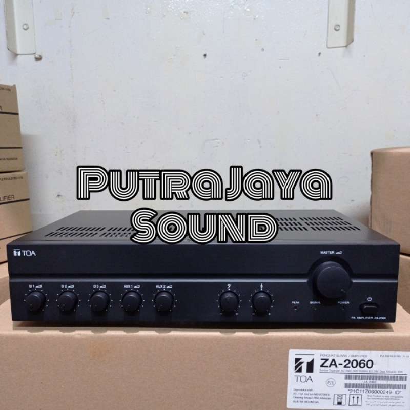 Jual Amplifier Toa Za-2060,za 2060, Za2060 60 Watt Ampli Toa Original Di Seller Indah Purnama ...