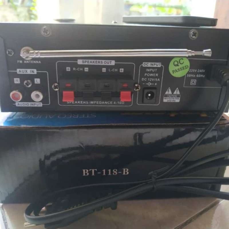 Promo Amplifier Mini Betavo Bt 188 B Bluetooth Usb Jack Mic Karaoke ...