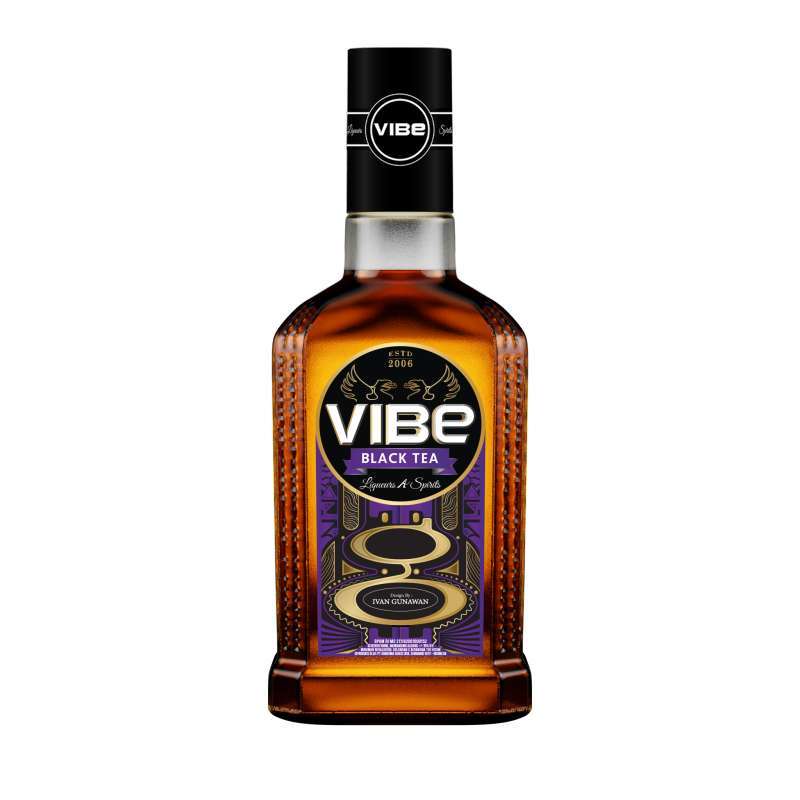 Jual Vibe Black Tea 350 Ml Botol Mini Free Sloky Di Seller Vibe ...