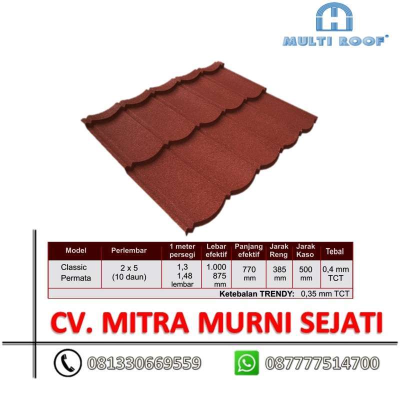 Jual Genteng Multiroof Pasir | Distributor Jawa Timur Di Seller Mitra ...