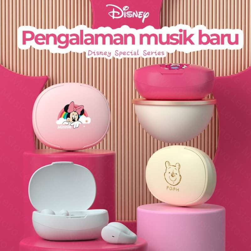 Promo Good Disney Tws Tzw11 Wireless Headset Bluetooth 5.3 Fidelity ...