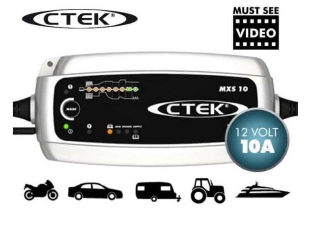 Promo Ctek Mxs10 Eu Mxs-10 Eu Mxs 10 Eu Aki Battery Charger Diskon 50% ...