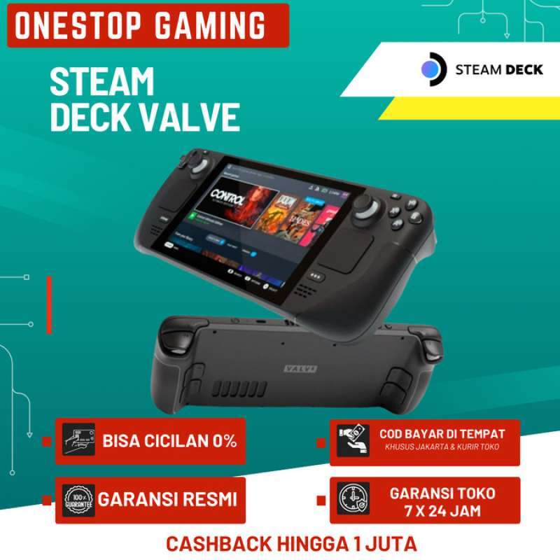 Jual Steam Deck Valve Handheld Gaming Steamdeck 64gb Pc Portable Gaming ...