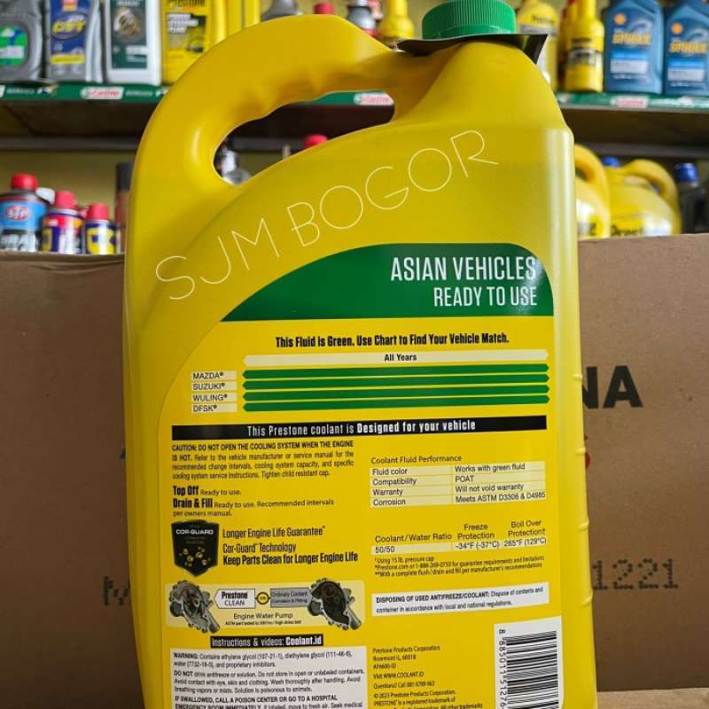 Promo Air Radiator Prestone Antifreeze + Coolant (pilih Varian Merk ...