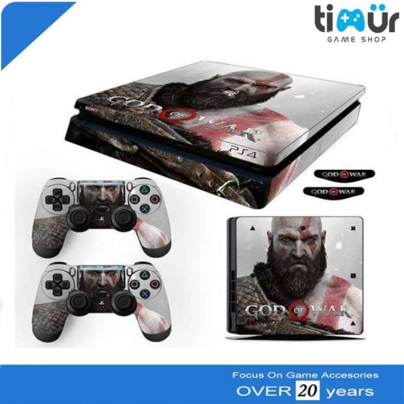 Promo 100% Produk Ori Skin Sticker Ps4 Fat Dan Slim Decal Vinyl God Of ...