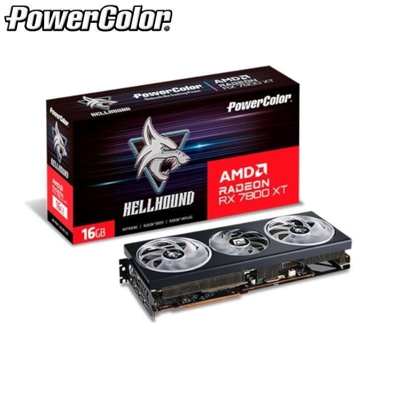Jual Powercolor Vga Radeon Rx 7800 Xt | 7800xt 16gb Oc Hellhound Gddr6 ...