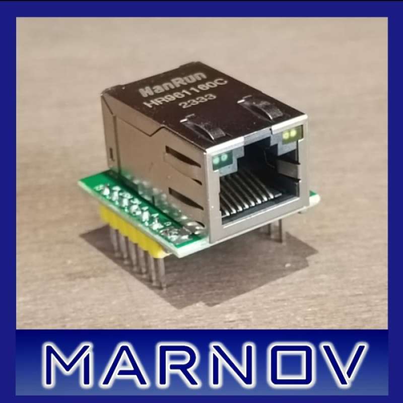 Jual W5500 Ethernet Module Mini Usr-es1 Spi To Lan Arduino Network ...