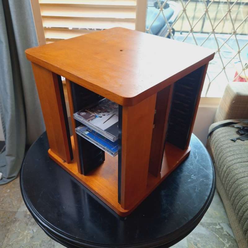 Jual Rak Penyimpanan Cd Jadul Bahan Kayu Lawas Antik Jadul Di Seller ...