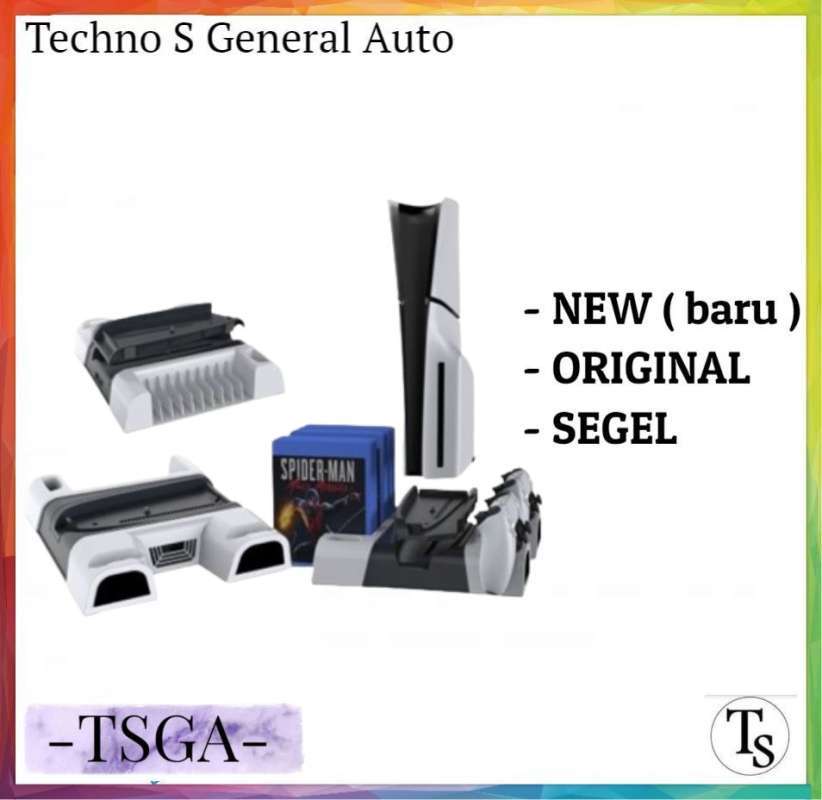 Promo Dobe Multifunctional Cooling Stand Fan Charging Ps5 Fat & Ps 5 ...