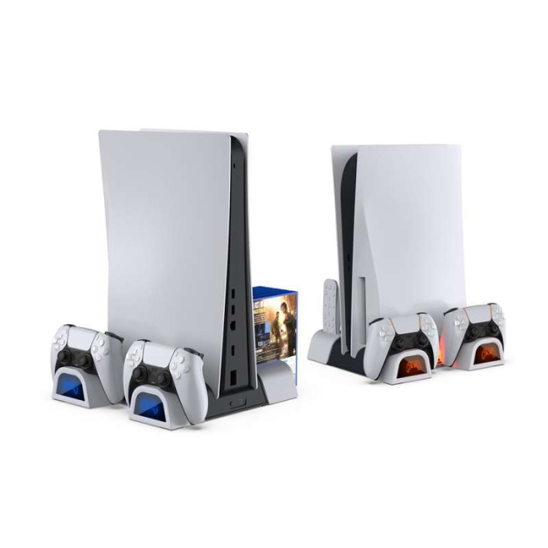 Promo Dobe Multifunctional Cooling Stand Fan Charging Ps5 Fat & Ps 5 ...