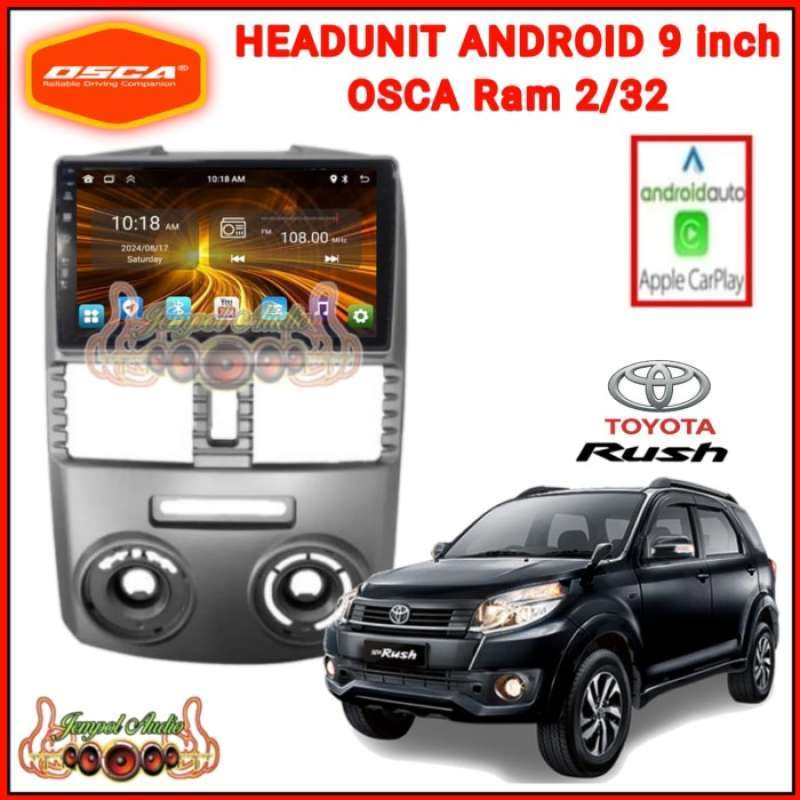 Promo Head Unit Android Osca 9 Inch Rush/terios 2011-2017 Diskon 33% Di ...